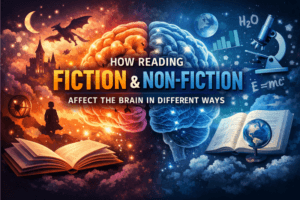 How Reading Fiction and Non-Fiction Affect the Brain in Different Ways
